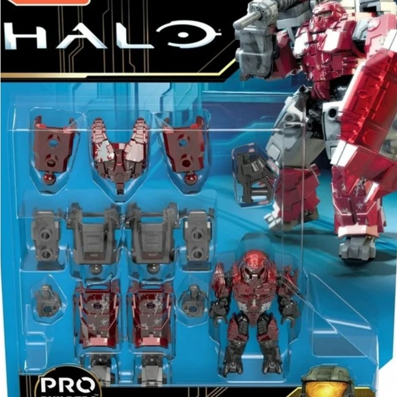 Mega Construx | Toys | Halo Red And Gray Action Figure Playset | Poshmark